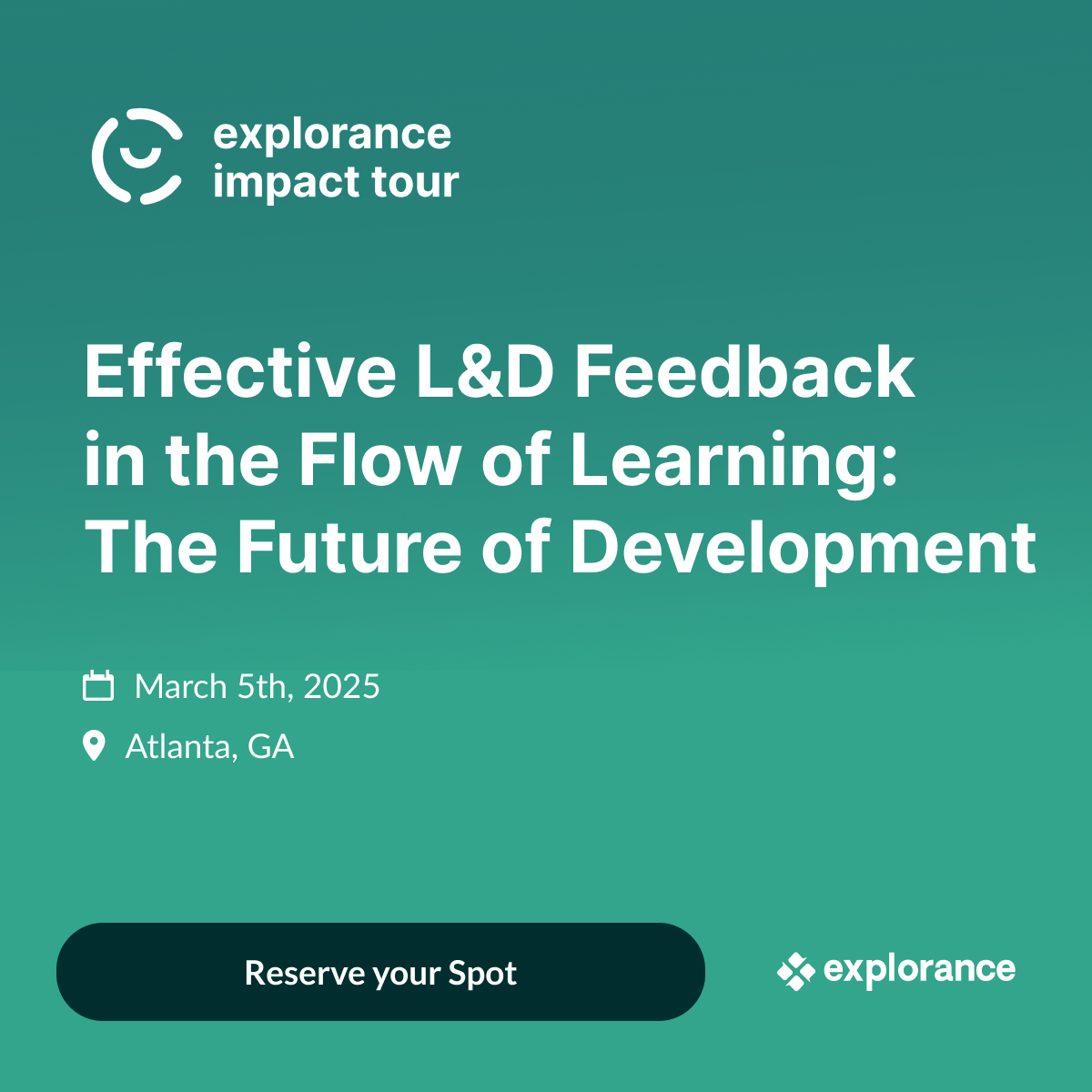 Metrics that Matter Impact Tour 2025: Atlanta